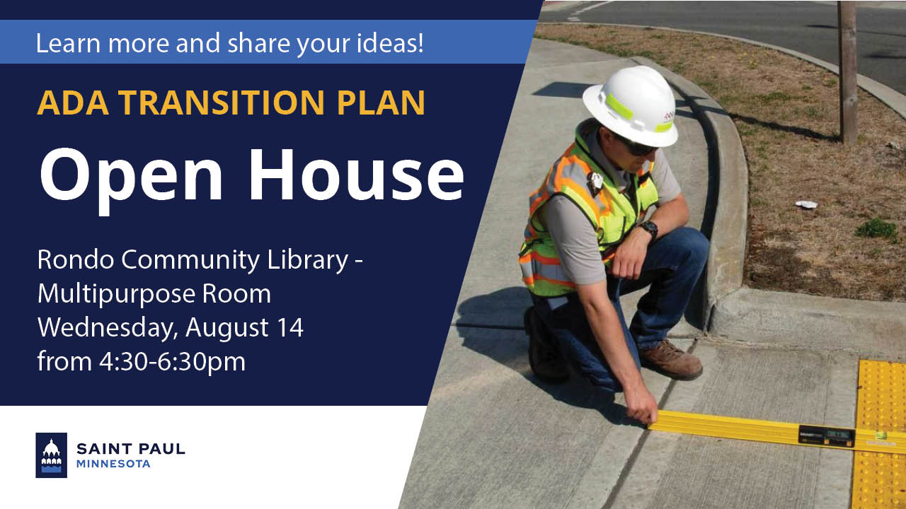 Public Works ADA Transition Plan | Saint Paul Minnesota