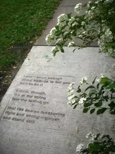 Sidewalk Poetry | Saint Paul Minnesota
